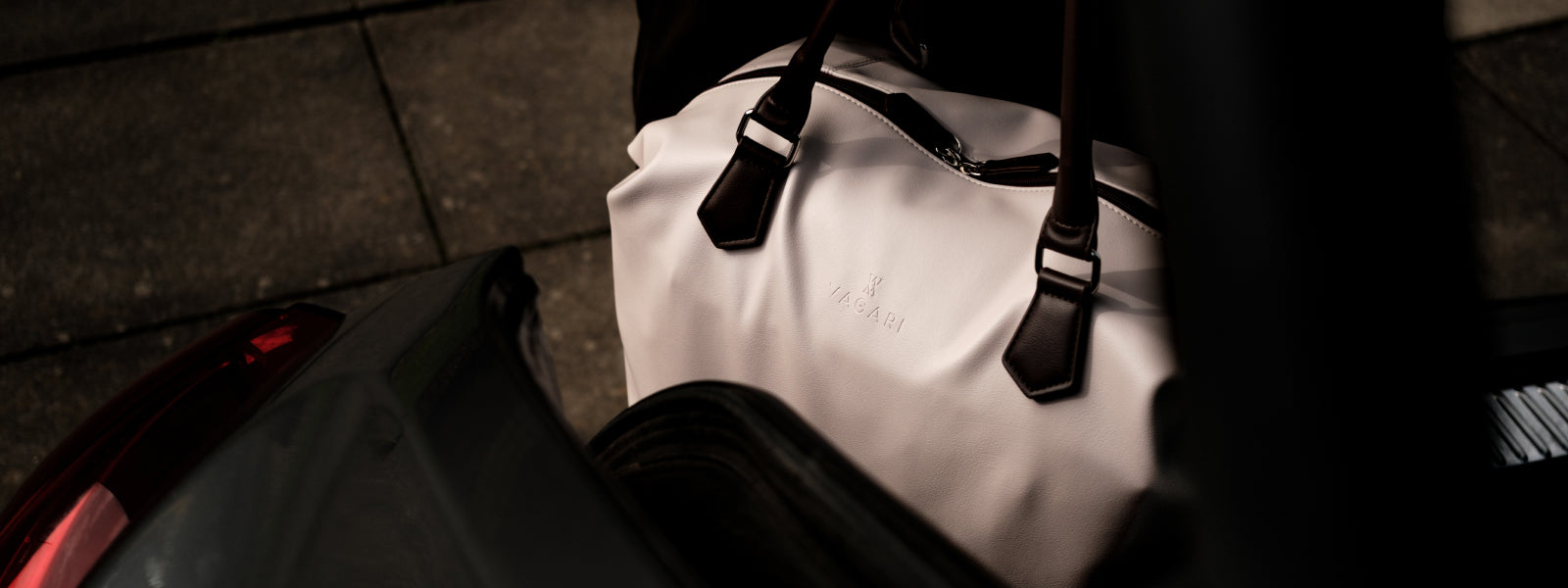 Vagari Bags | Oyster & Chocolate Collection – Travel Bags & Accessories ...