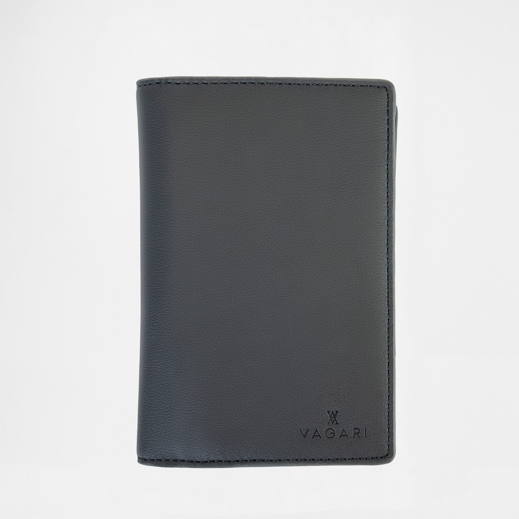Monaco Passport Wallet (RFID Protected) - Graphite - Vagari