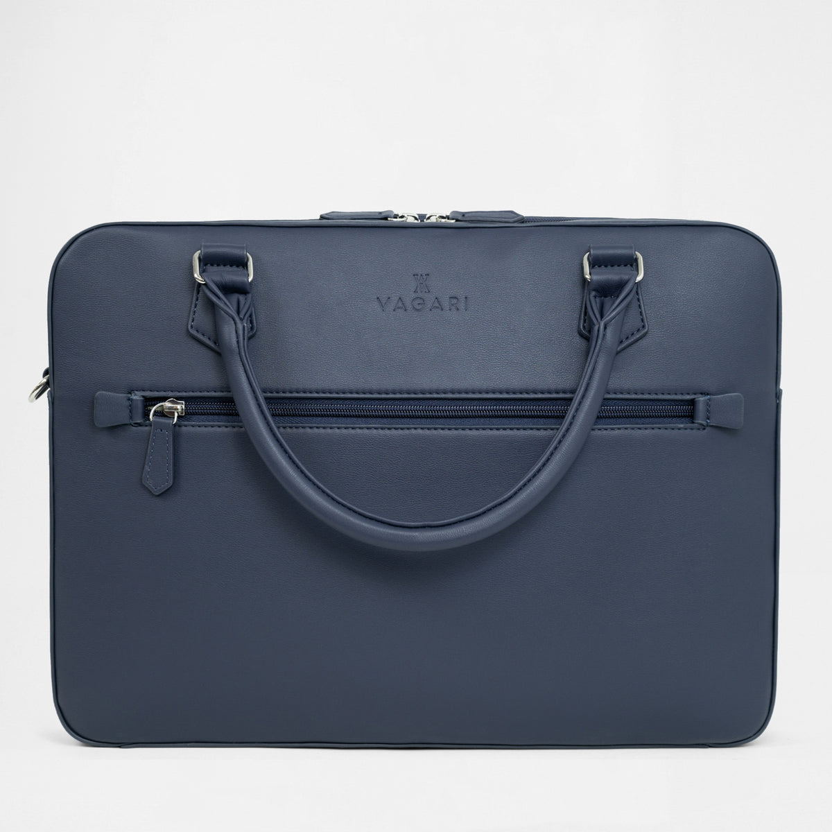 Berlin Compact Laptop Bag - Navy