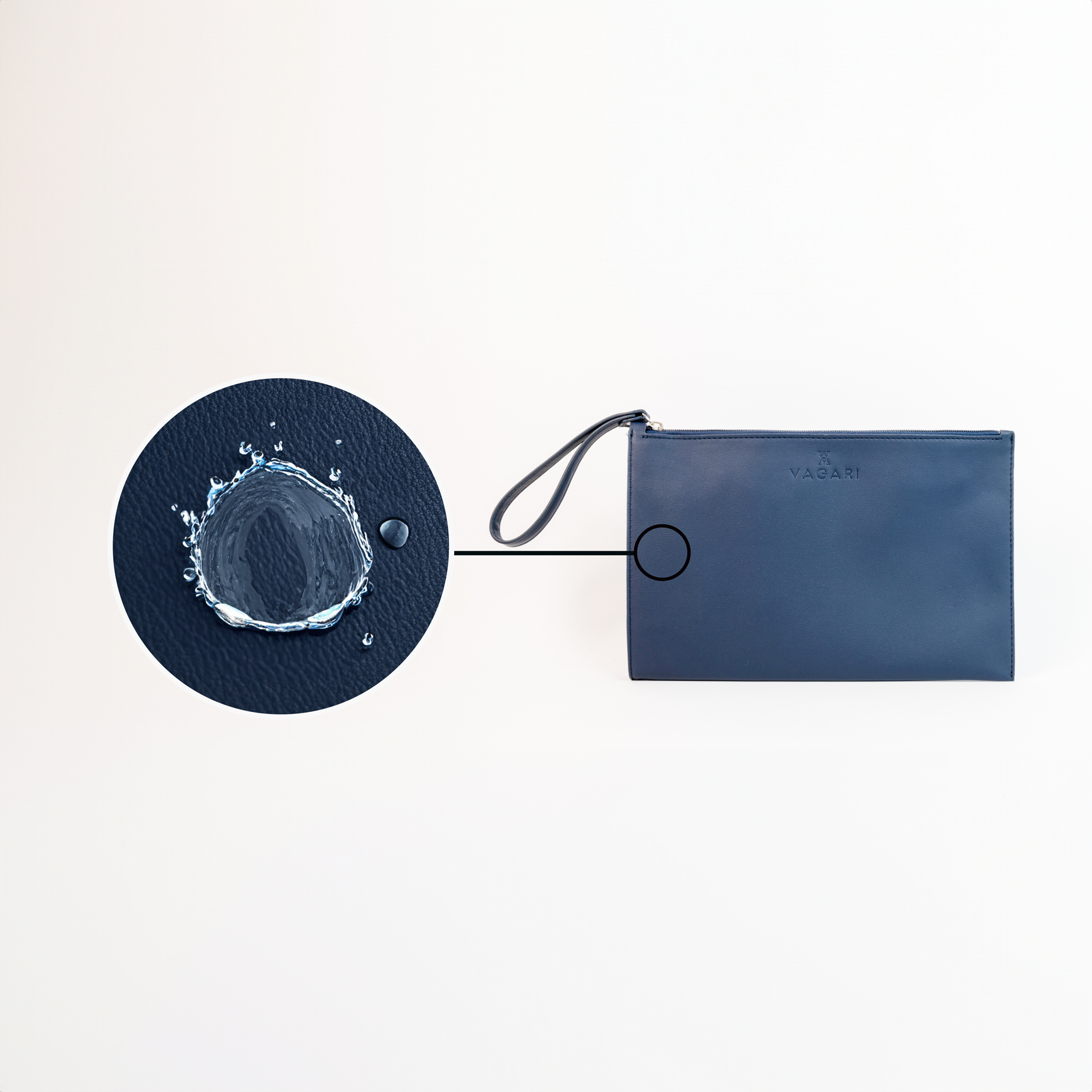 Geneva Compact Pouch - Black